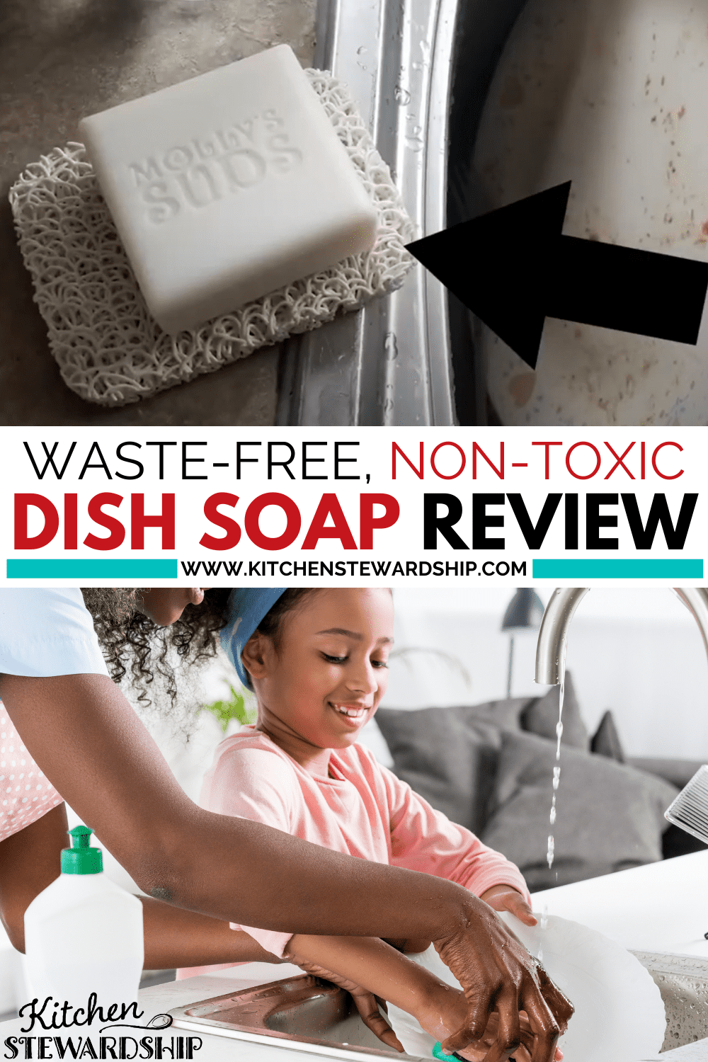 Molly's Suds Plastic-Free Dish Soap Solution | Natural Dish Soap Review